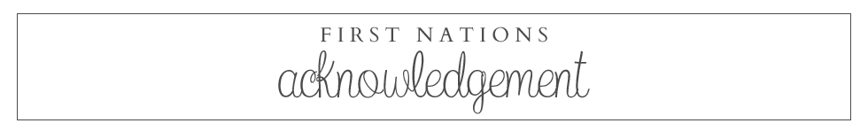 First Nations Acknowledgement - Equine Enrichment